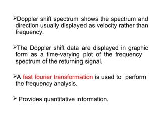 doppler physics medical imaging in human body in seminar content ppt.pptx