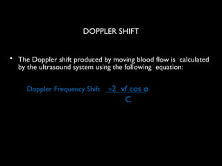 DOPPLER PHYSICS and interpretation of doppler waveform Presentation | PPTX