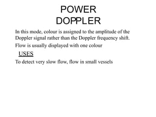 Doppler principle Evaluation of waveform .pptx