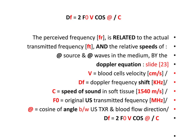 Doppler principles [1] | PPTX | Digital Audio | Computer Software and ...