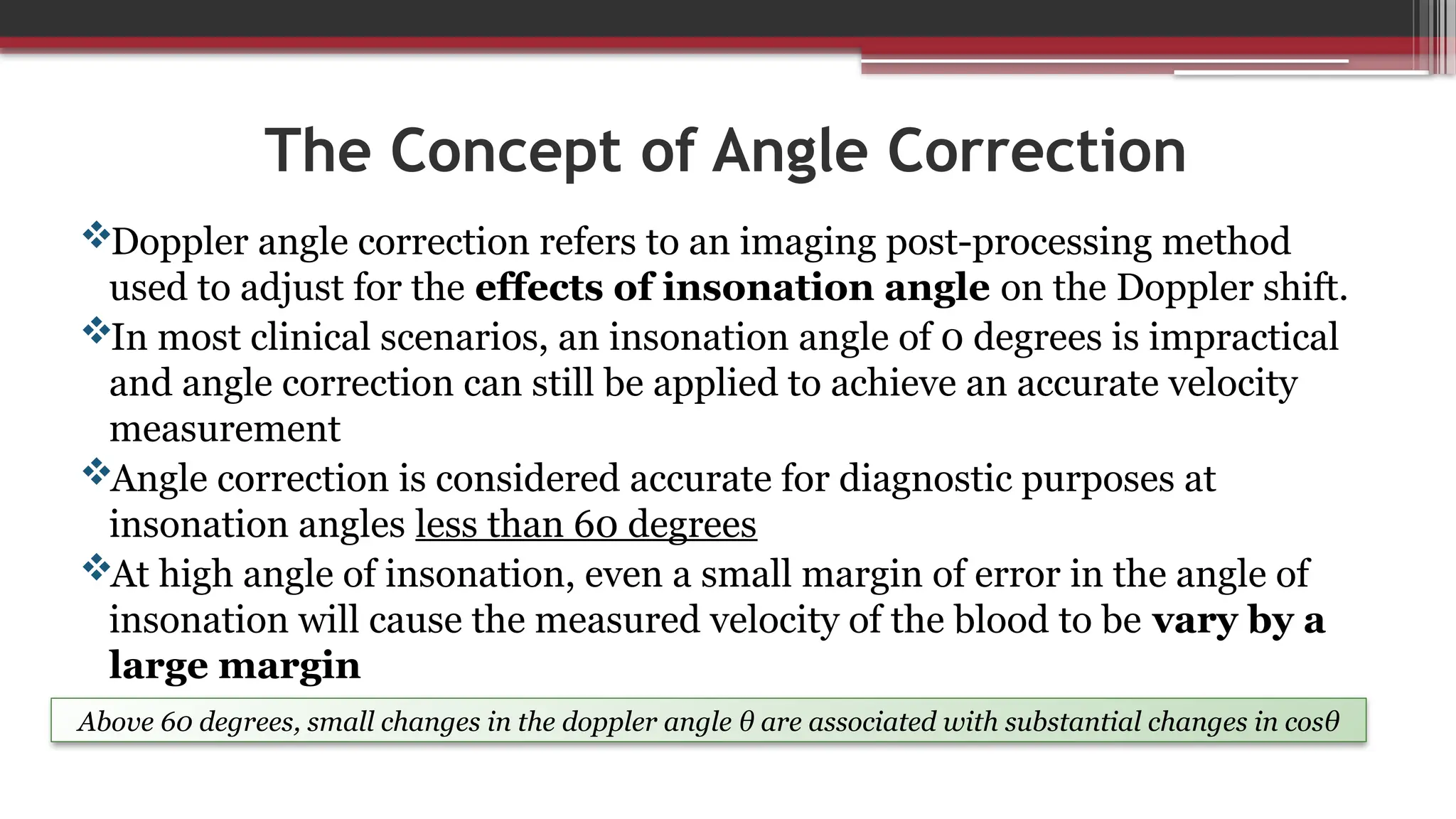 Doppler Sonography: Principles and Artifacts | PPTX