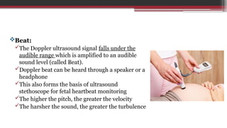 Doppler Sonography: Principles and Artifacts | PPTX