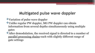 Doppler Sonography: Principles and Artifacts | PPTX
