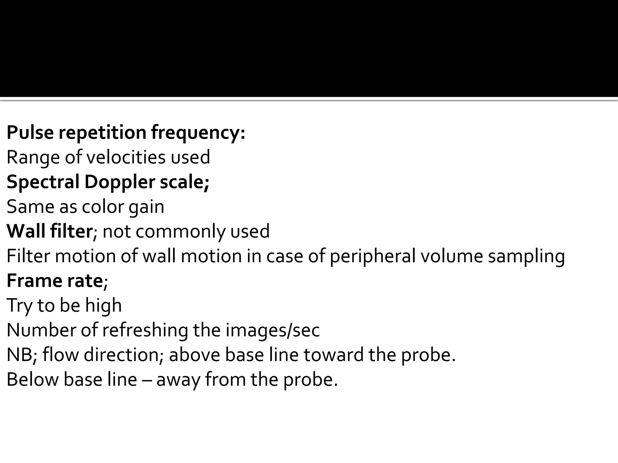 Doppler study general bases | PPT
