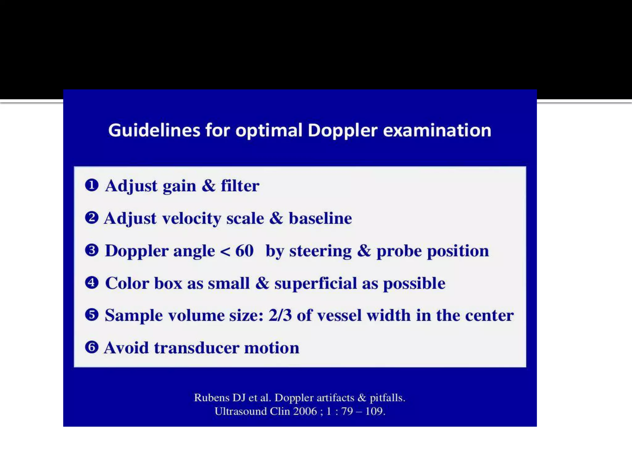 Doppler study general bases | PPT