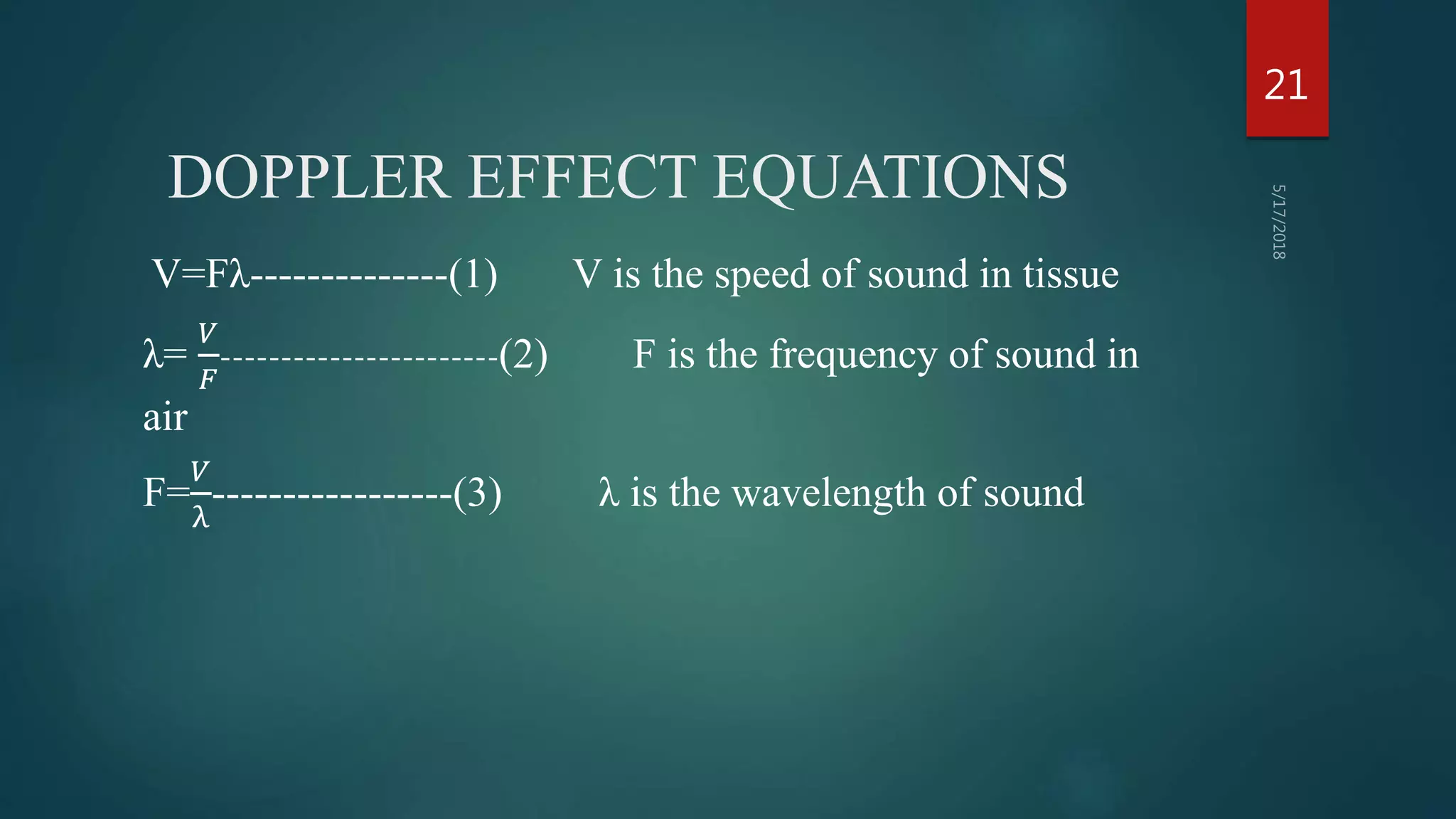 Doppler ultrasonography | PPTX