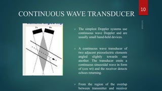 Doppler ultrasonography | PPTX
