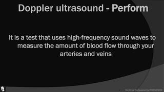 Doppler ultrasound - Medical Equipment | PDF