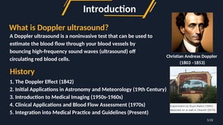 An overview on Doppler Ultrasound Imaging | PPTX