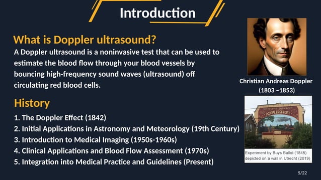 An overview on Doppler Ultrasound Imaging | PPTX