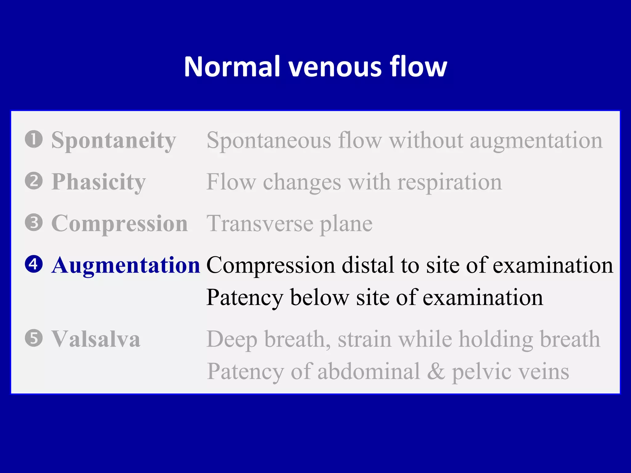 Doppler ultrasound of normal venous flow | PPTX