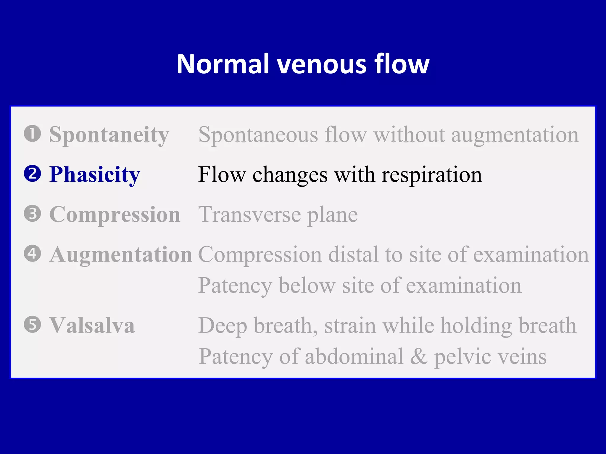 Doppler ultrasound of normal venous flow | PPTX