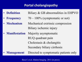 Doppler ultrasound of portal vein thrombosis | PPTX