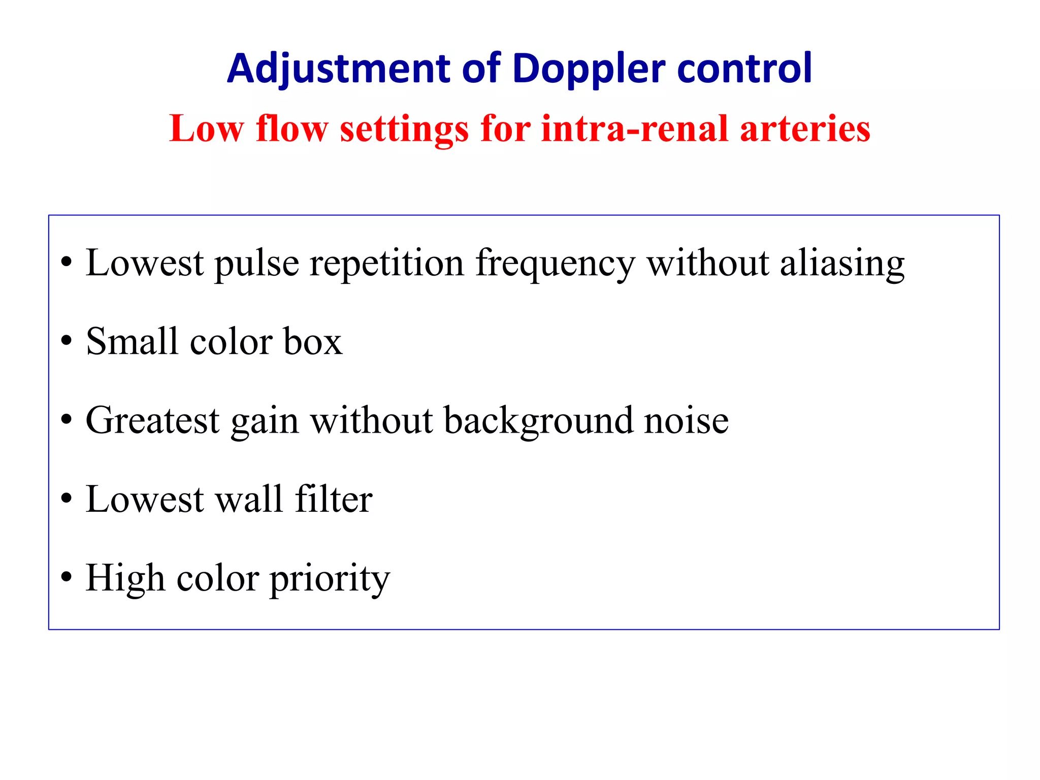 Doppler ultrasound of visceral arteries | PPTX