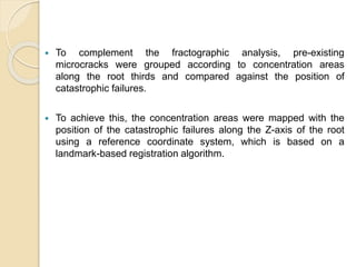 Do pre existing micro cracks play a role in the fracture resistance of ...