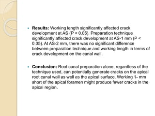 Do pre existing micro cracks play a role in the fracture resistance of ...