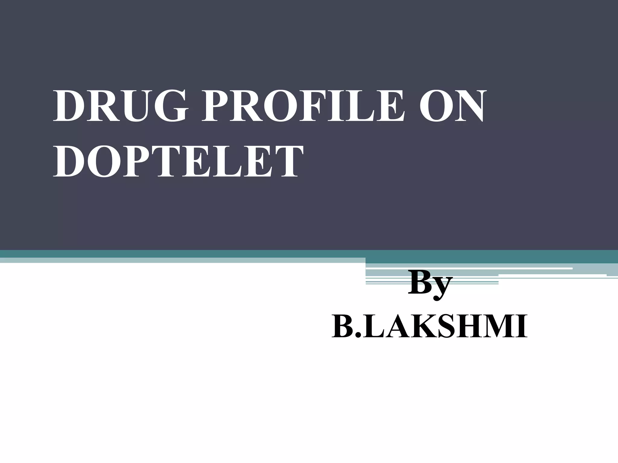 Doptelet | PPTX
