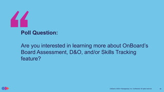Keys to Planning D&O Questionnaires & Board Assessments | PPT