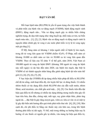Độc tính và hiệu quả của viên nang Lipidan trong điều trị rối loạn ...