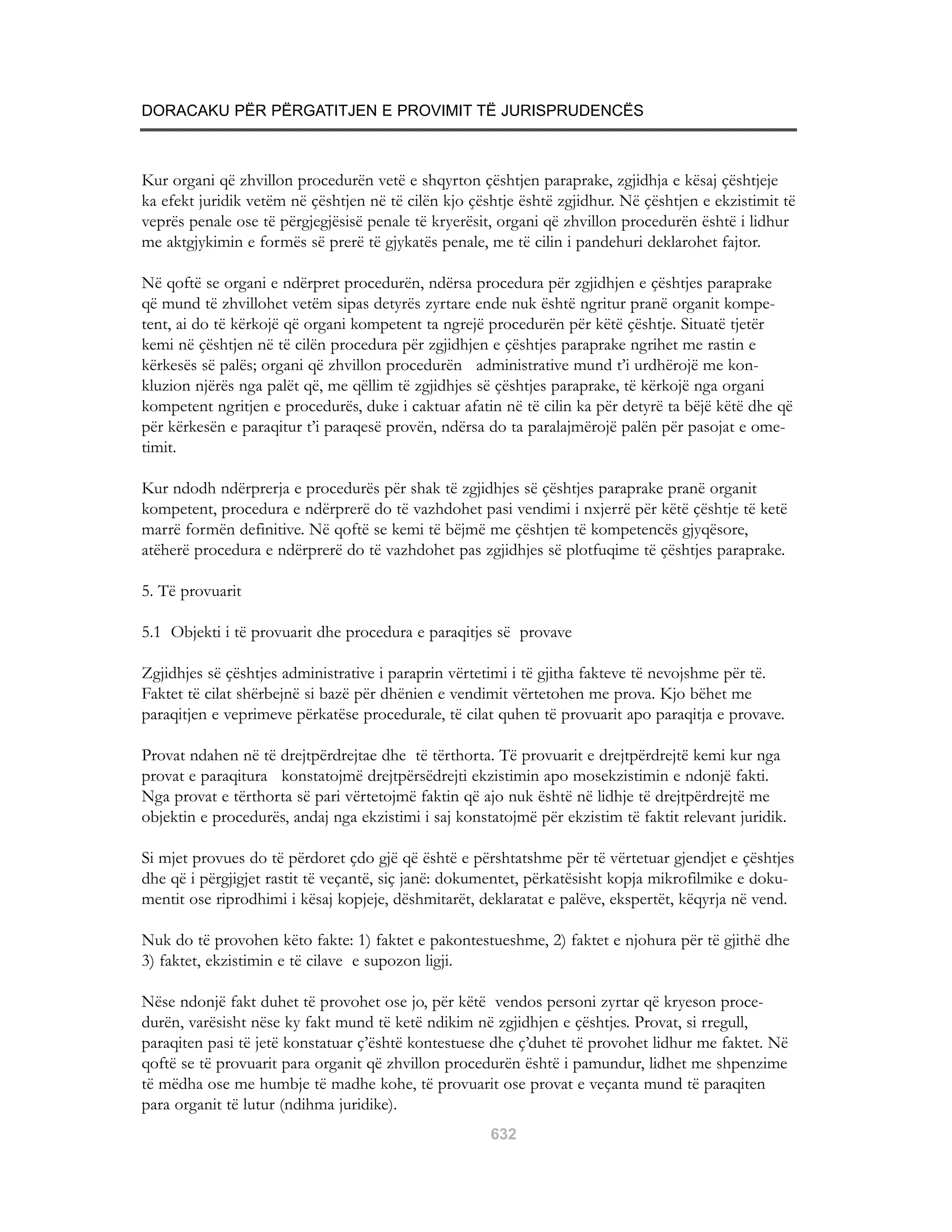 Doracak per-pergatitjen-e-provimit-te-jurisprudences | PDF