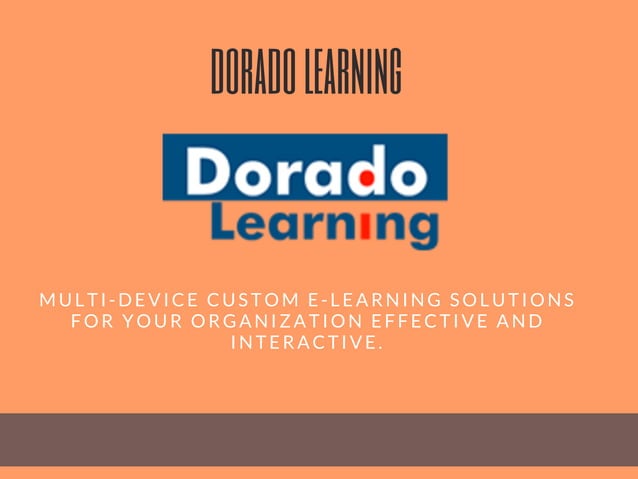 Dorado learning | PDF
