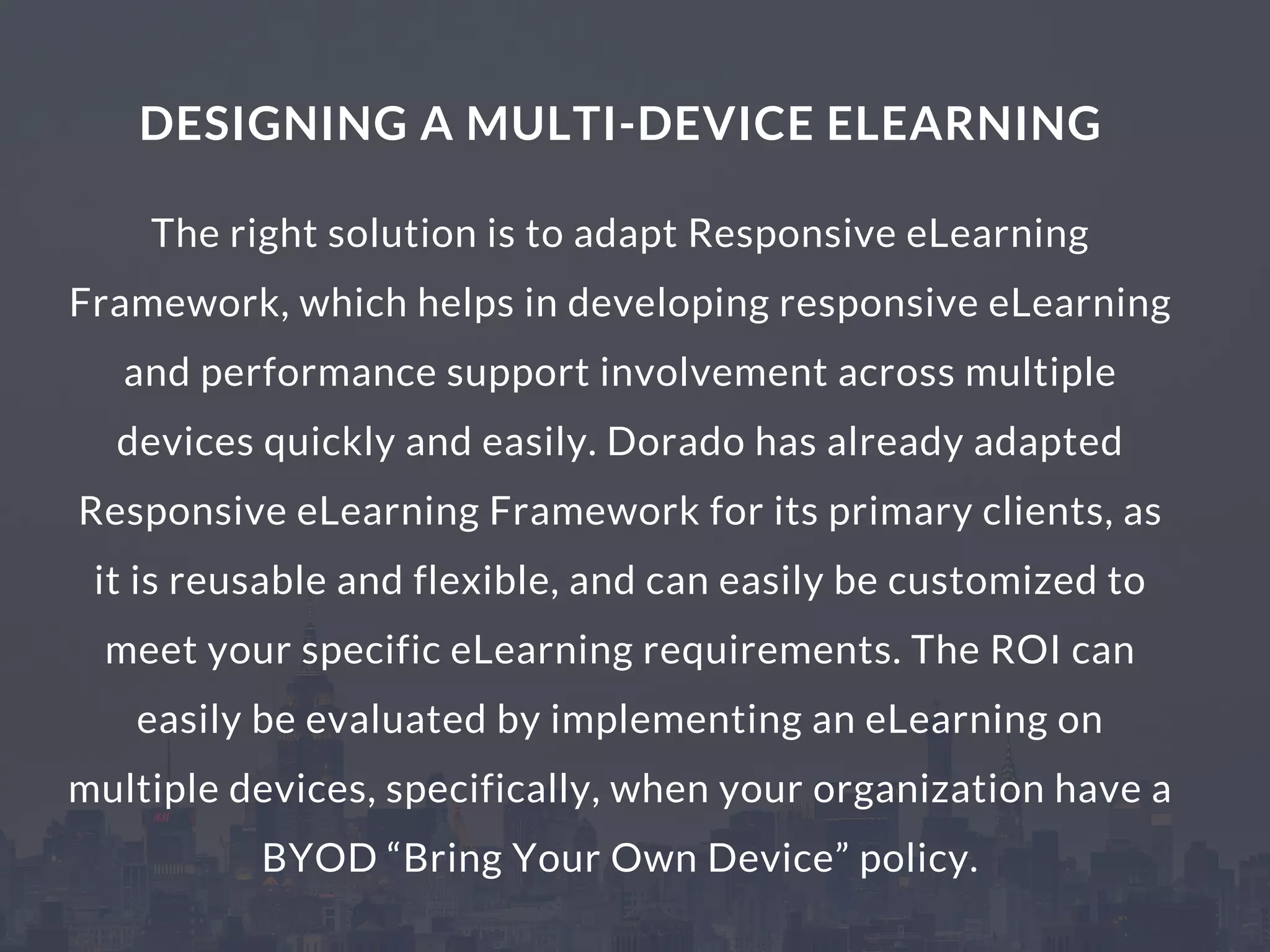 Dorado Learning | PPT