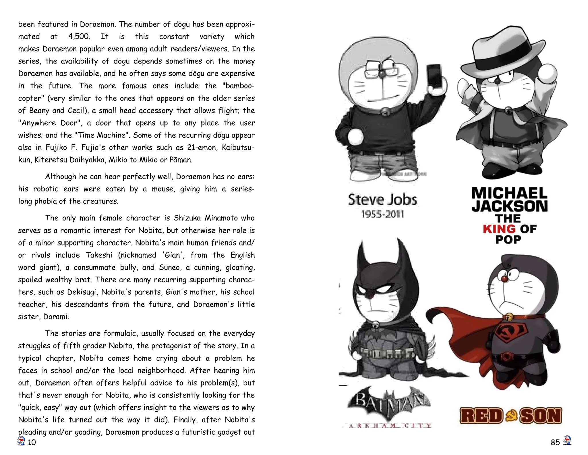 Doreamon Booklet about the origin of doramemon | PDF