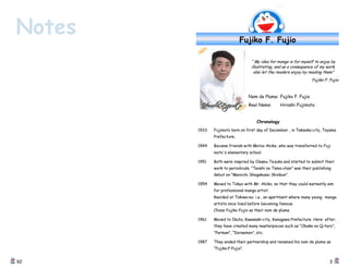 Doreamon Booklet about the origin of doramemon | PDF