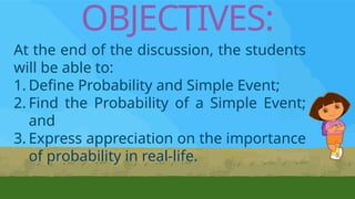 Grade 8 mathematics Probability of a simple event | PPTX