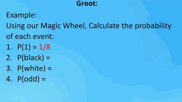 Grade 8 mathematics Probability of a simple event | PPTX | Roleplaying ...