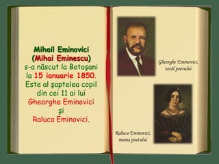 Dor de eminescu | PPSX