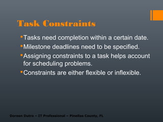 Doreen dutro project_management | PPT