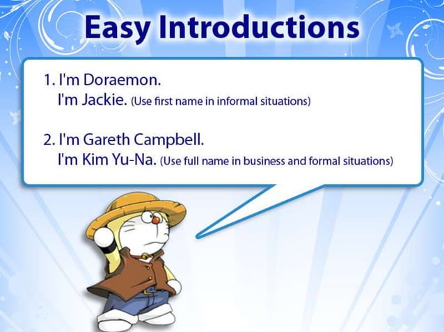 How to Greet..- E-Greeting ppt | PPTX