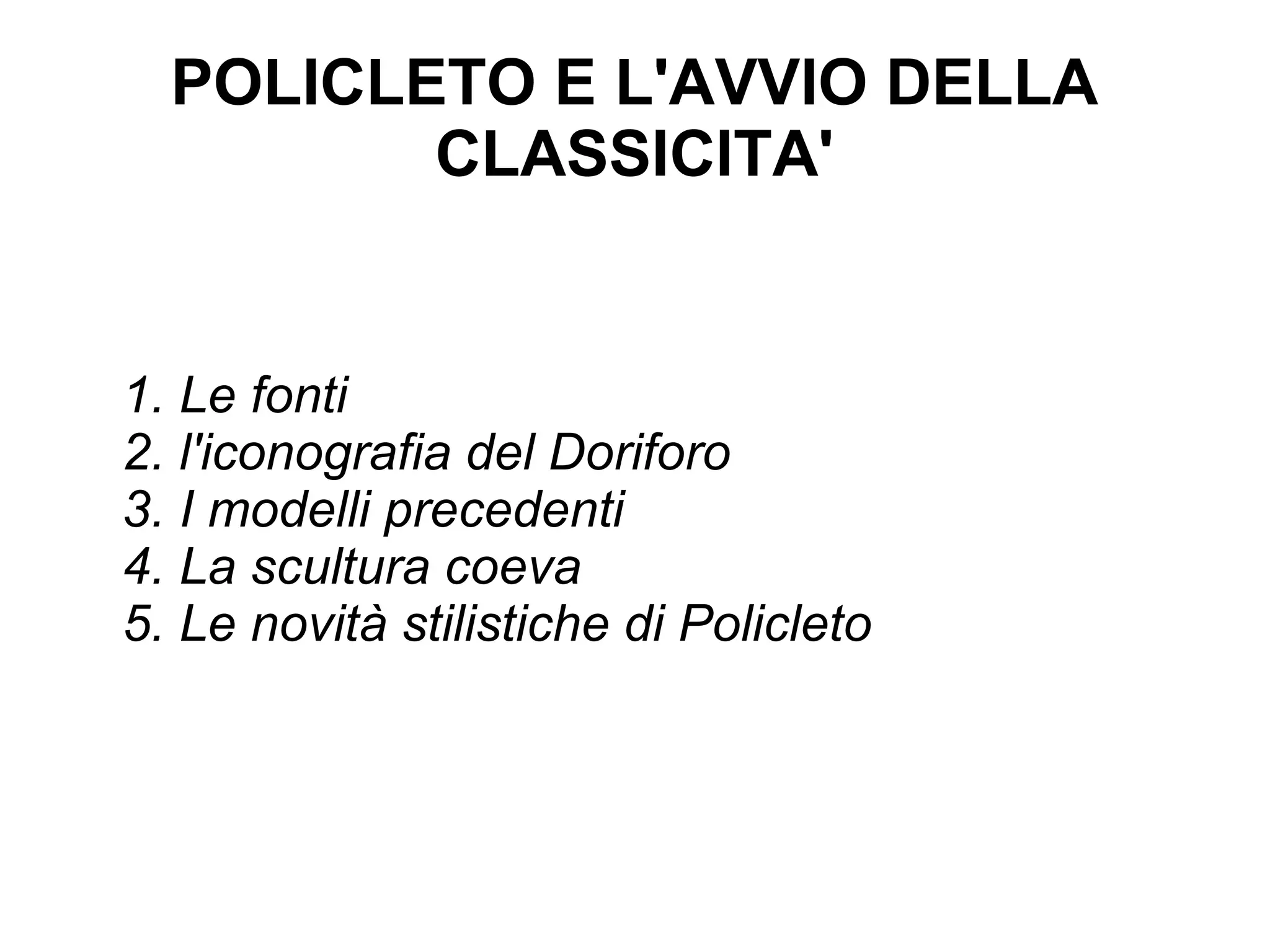 Doriforo | PPT
