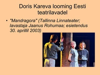 Doris Kareva | PPT