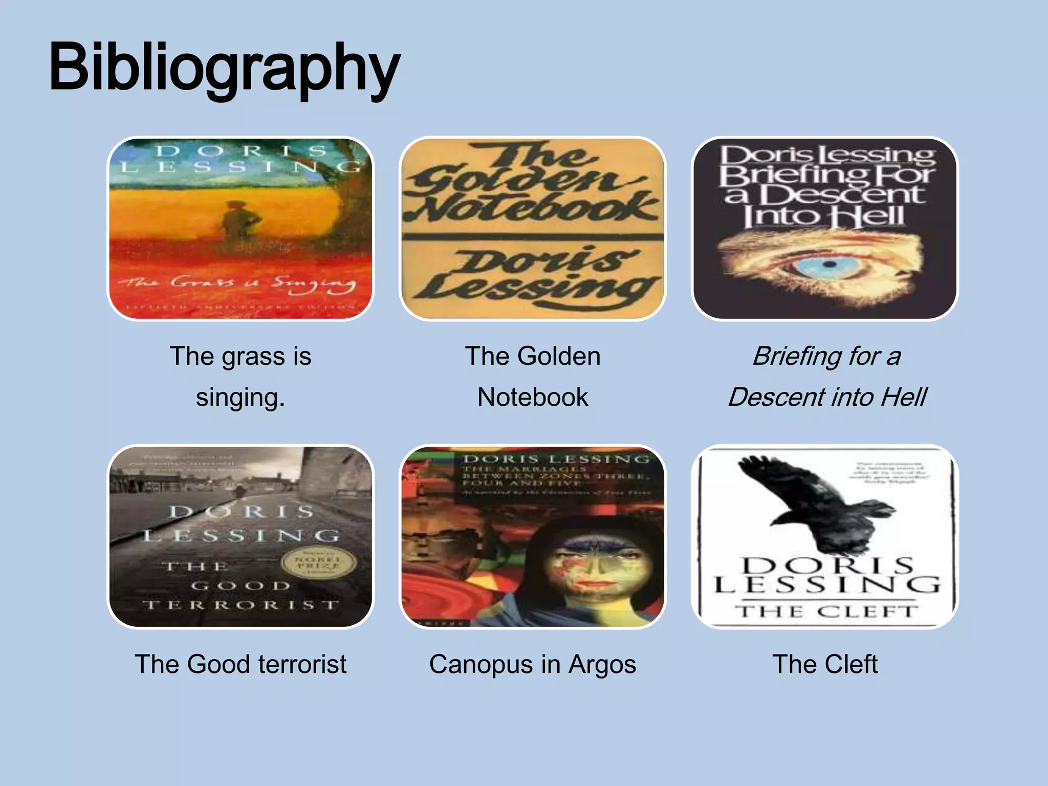 Doris lessing | PPTX