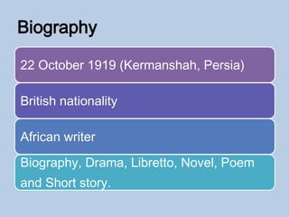 Doris lessing | PPTX