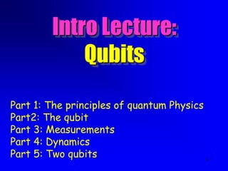 The quantum computing and its application's | PPT