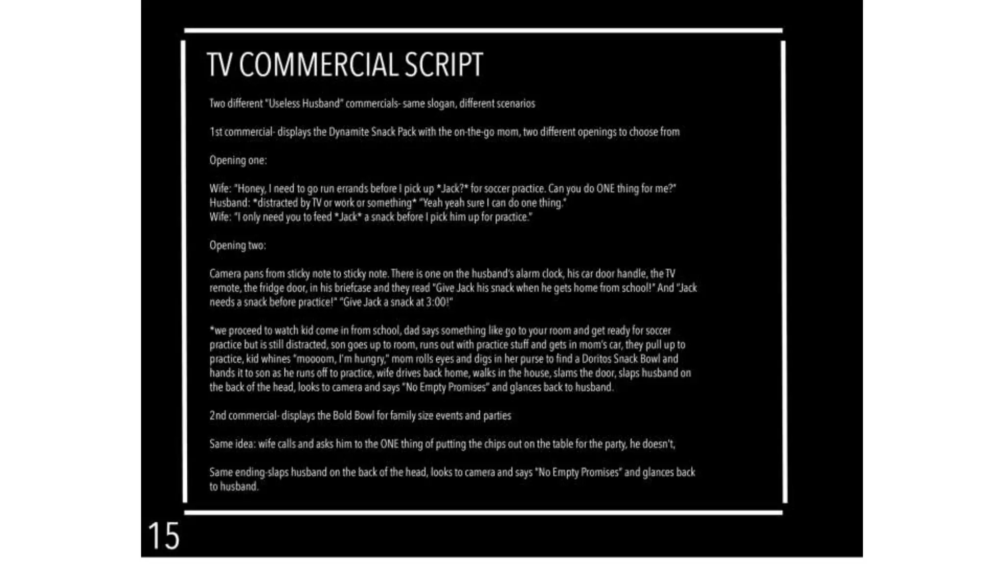 Doritos campaign plans book | PPT