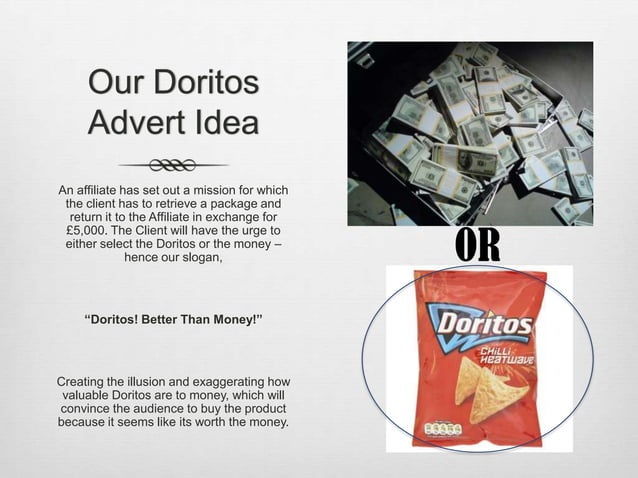 Doritos presentation | PPTX | Marketing and Advertising | Business