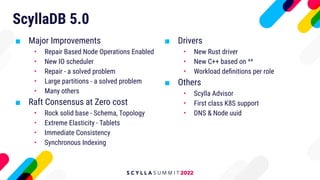 Scylla Summit 2022: How ScyllaDB Powers This Next Tech Cycle | PPT