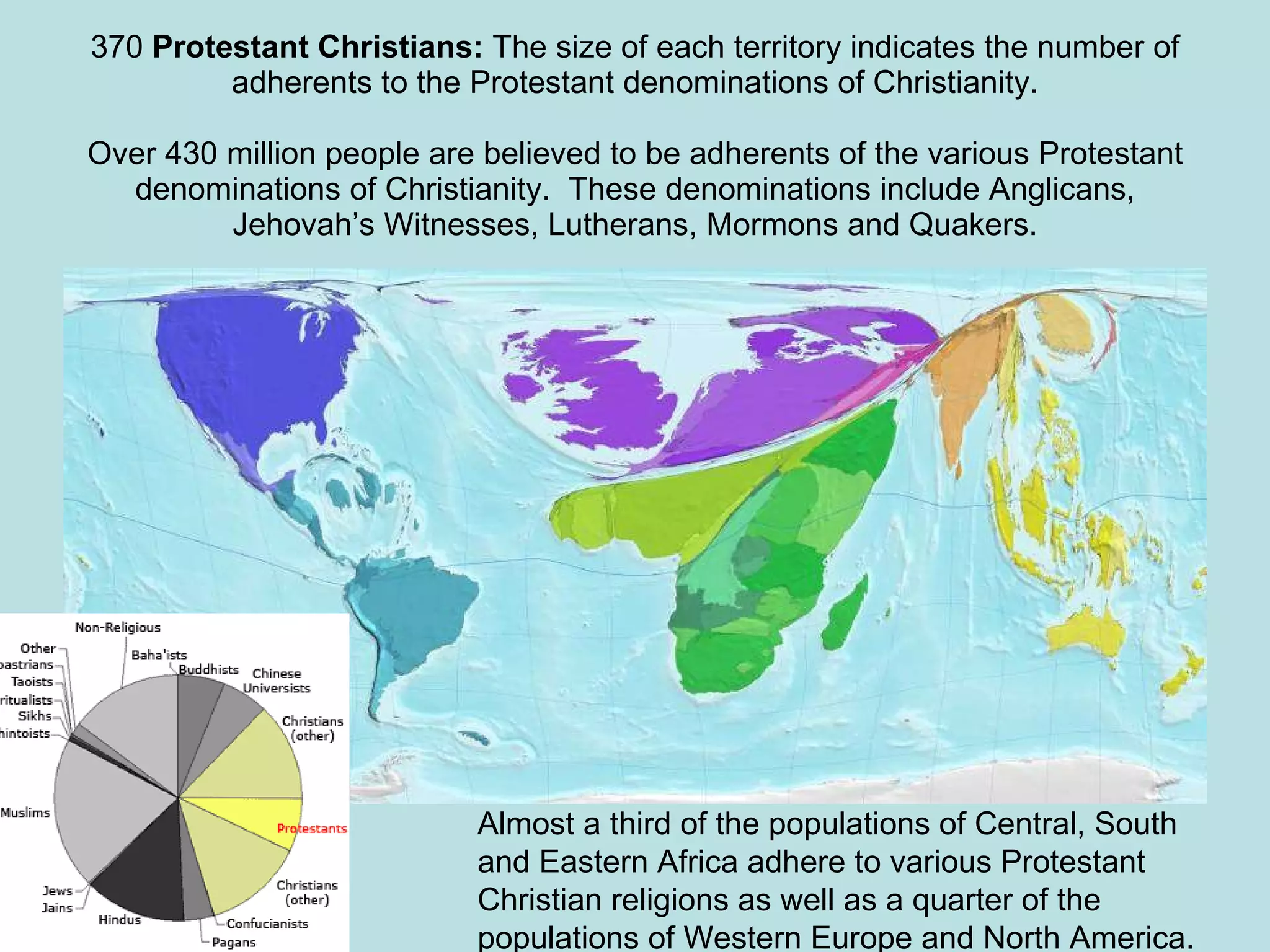 Mapping world religions and religiosity | PPT