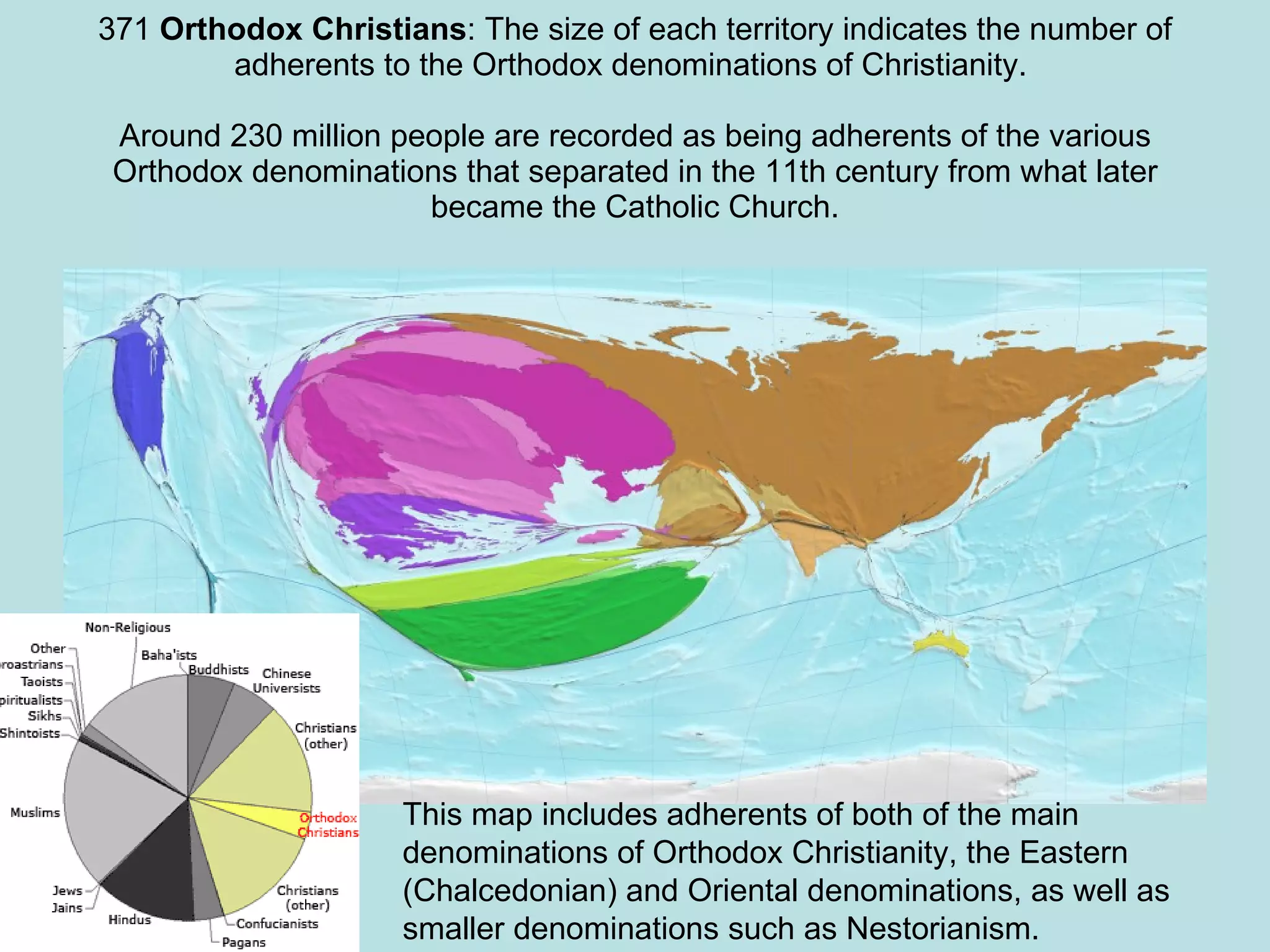 Mapping world religions and religiosity | PPT