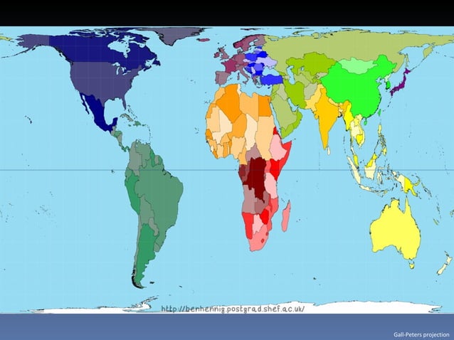 Changing perspectives: Mapping global injustice by changing the view | PPT