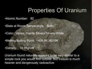 Uranium (Josh Dorman) | PPTX