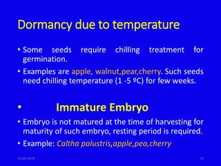 Dormancy | PPTX