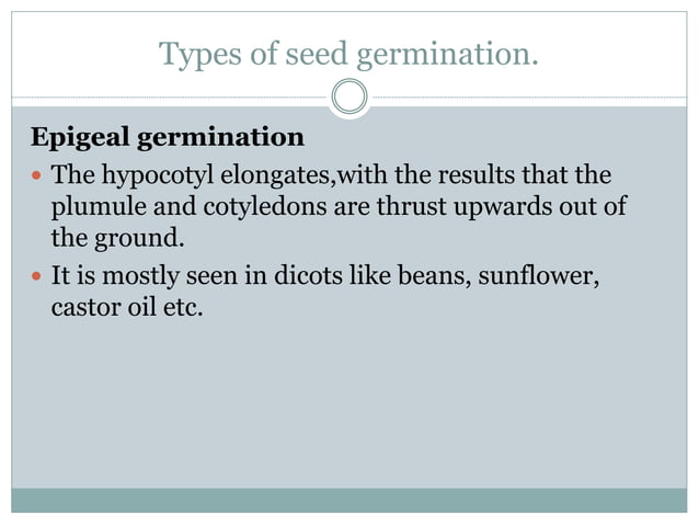 Dormancy, germination, and seed development | PPTX | Gardening | Home ...