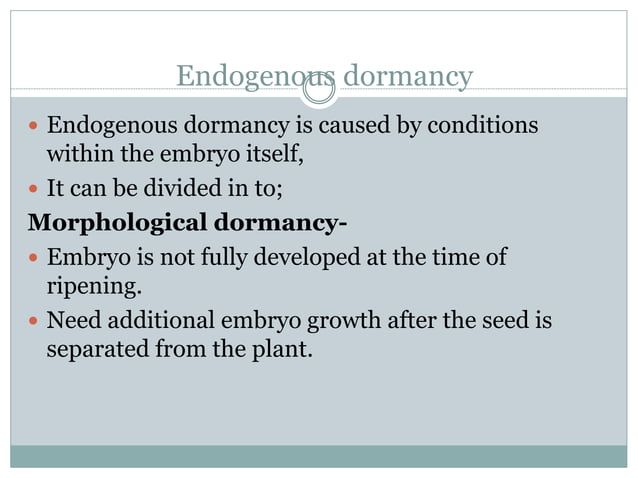 Dormancy, germination, and seed development | PPTX | Gardening | Home ...