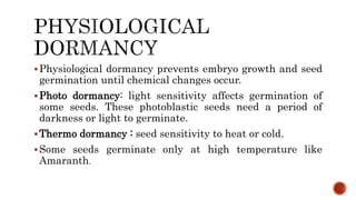 Dormancy ppt ravi | PPT