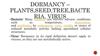 Dormancy ppt ravi | PPT